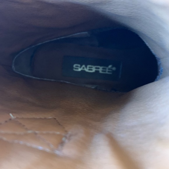 Sabree | Shoes | Sabree Laurie Tan Suede Leather Cowboy Booties 6 ...